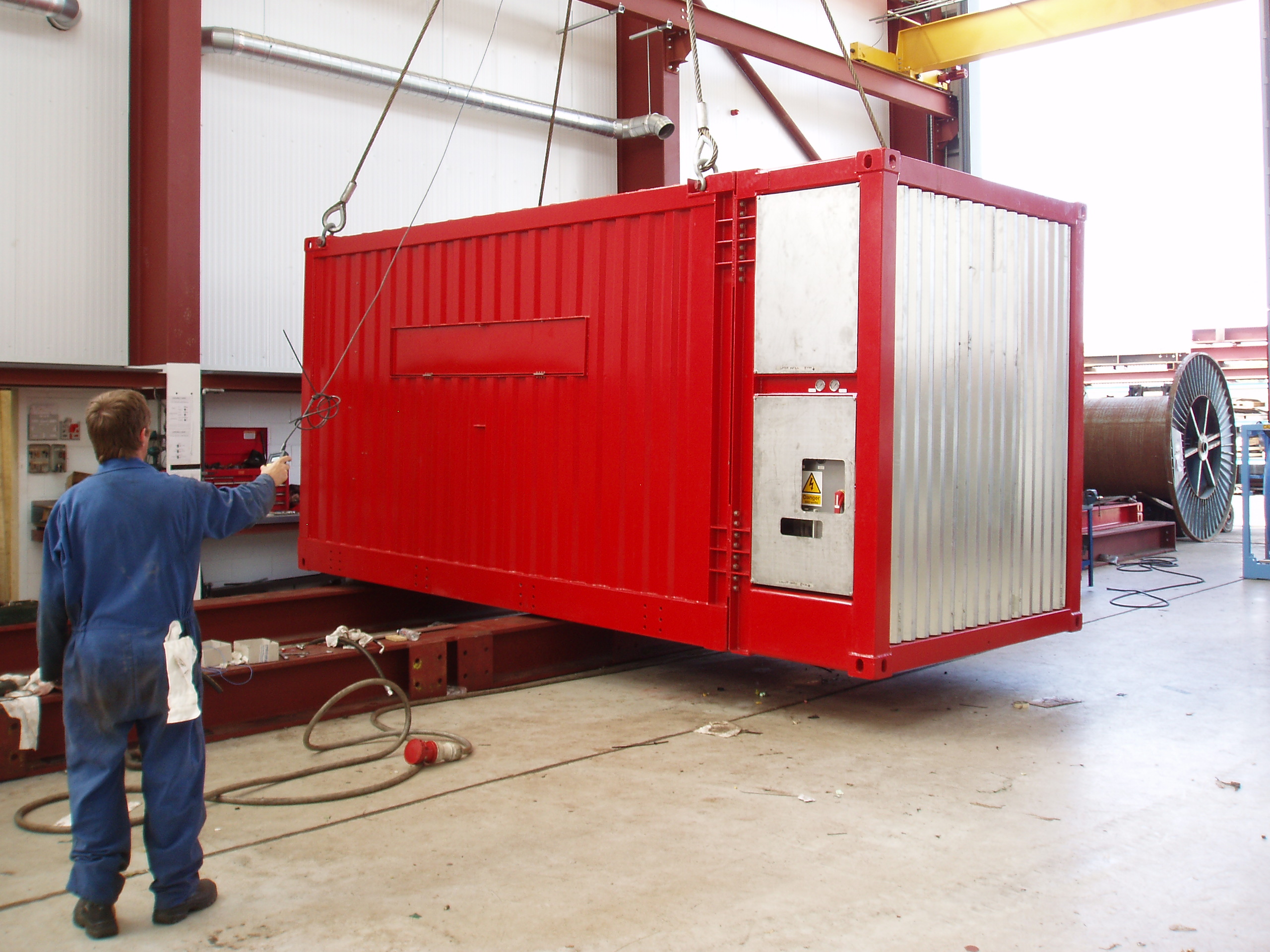 BL2008 Umbilical Winch in a Box - Lawson Engineers Ltd